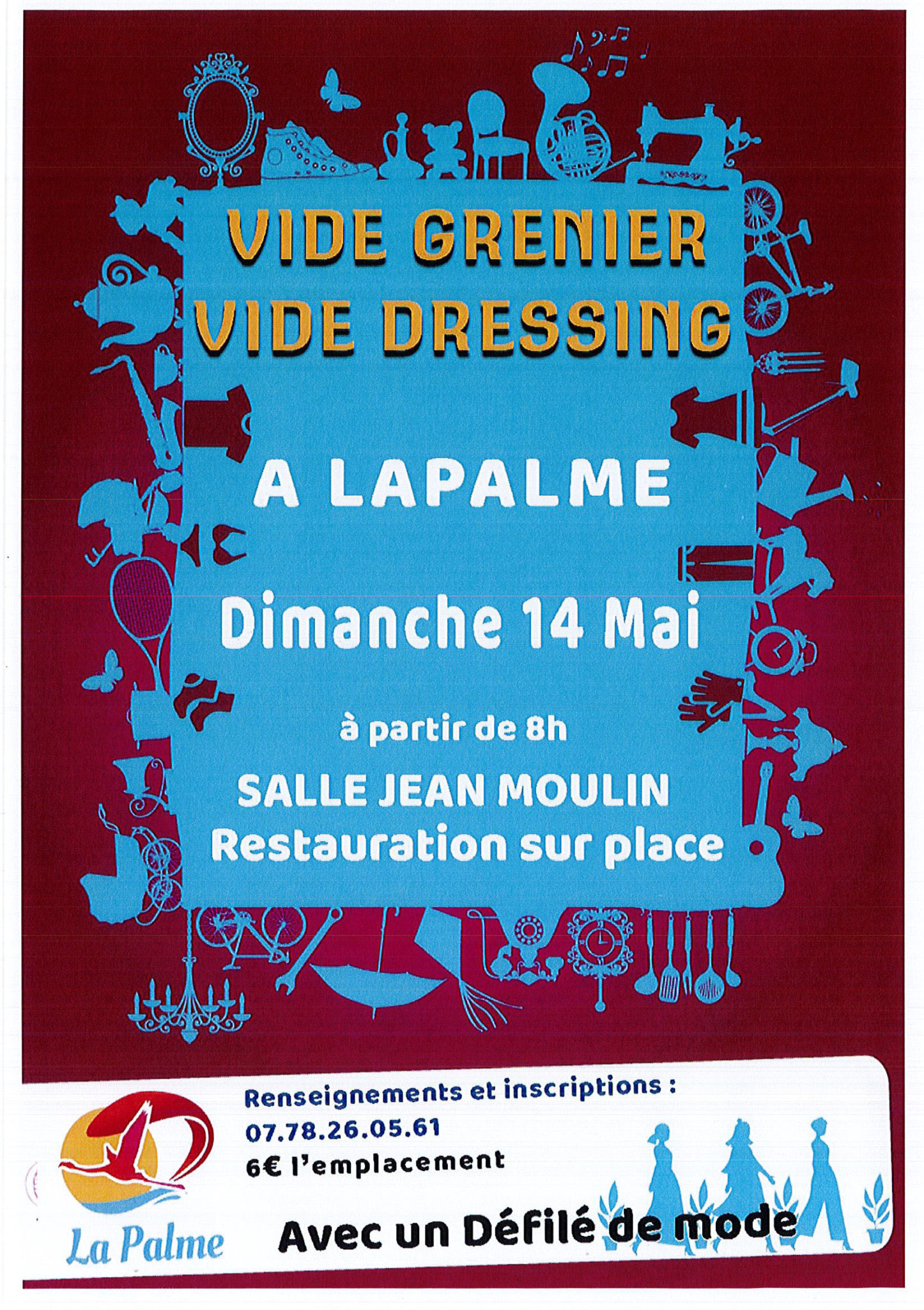 VIDE GRENIER VIDE DRESSING - Mairie de La Palme